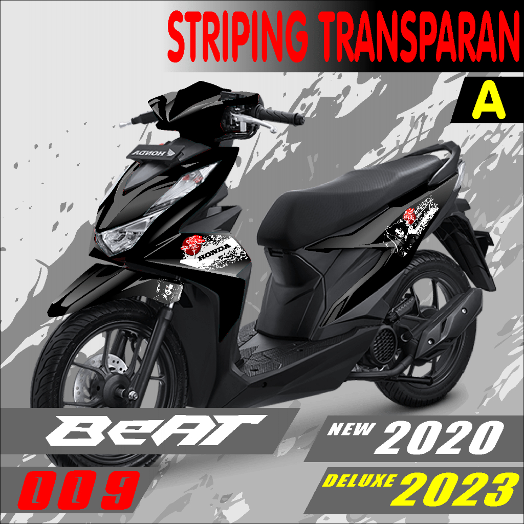 Striping/sticker Beat deluxe Transparent Latest design | Shopee Philippines