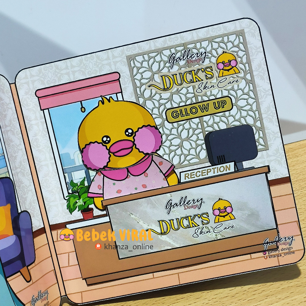 Duck VIRAL SKIN CARE Children's Educational Toys Paper Duck Already ...