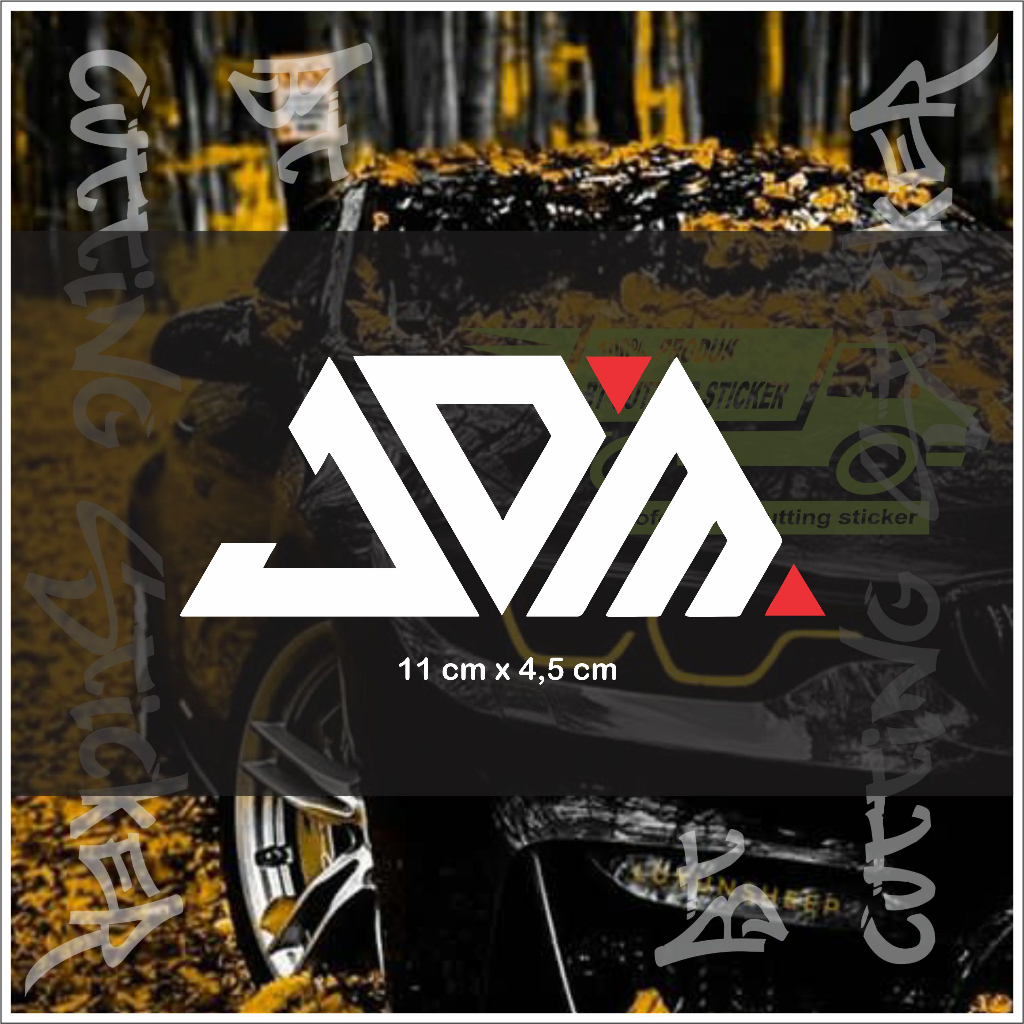 Sticker cutting jdm sticker jdm logo sticker | Shopee Philippines