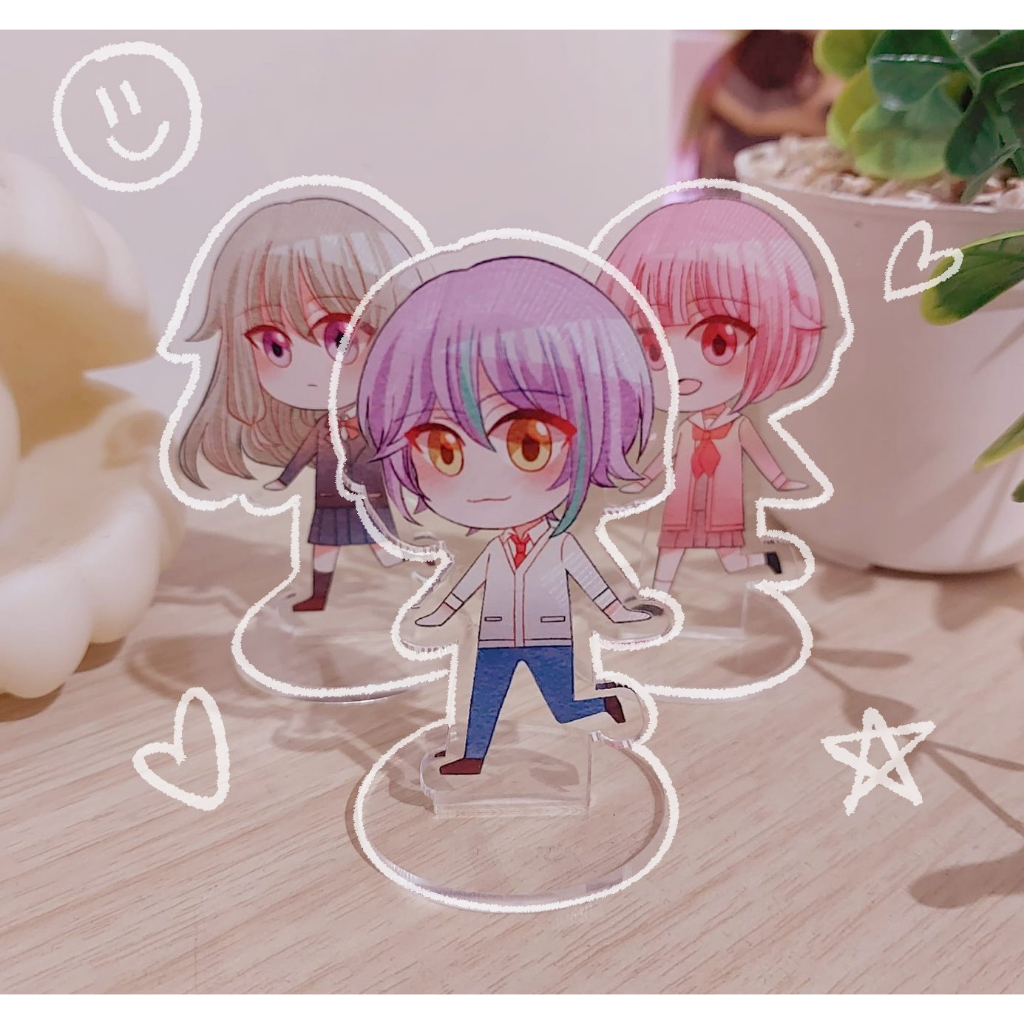 Sekai Mini Standee Wonderlands x Showtime Project (Rui, Emu, Nene ...