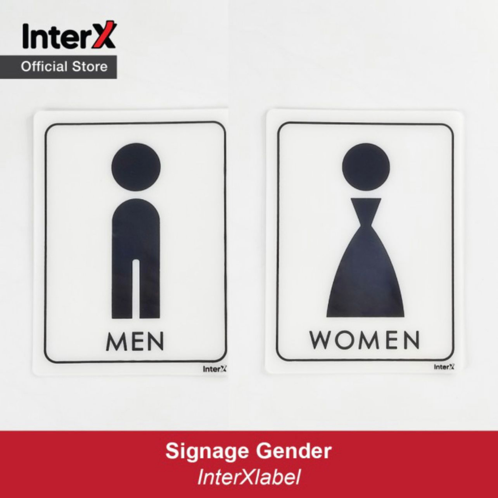 Sign Label Gender Male Or Female Interxlabel | Shopee Philippines