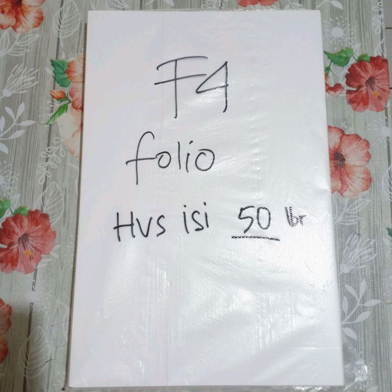Retail HVS F4 Folio Paper Contains 50 Sheets / Photocopy Paper | Shopee ...