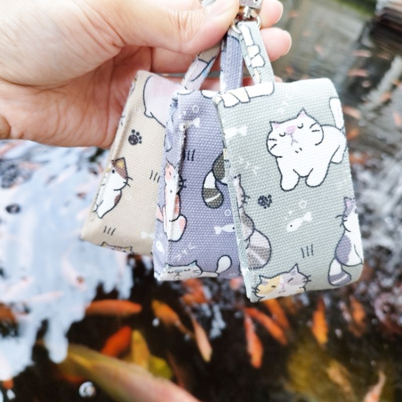 GANTUNGAN Wet TISSUE KEYCHAIN SIZE XS | Unique Keychain | Small Wet ...