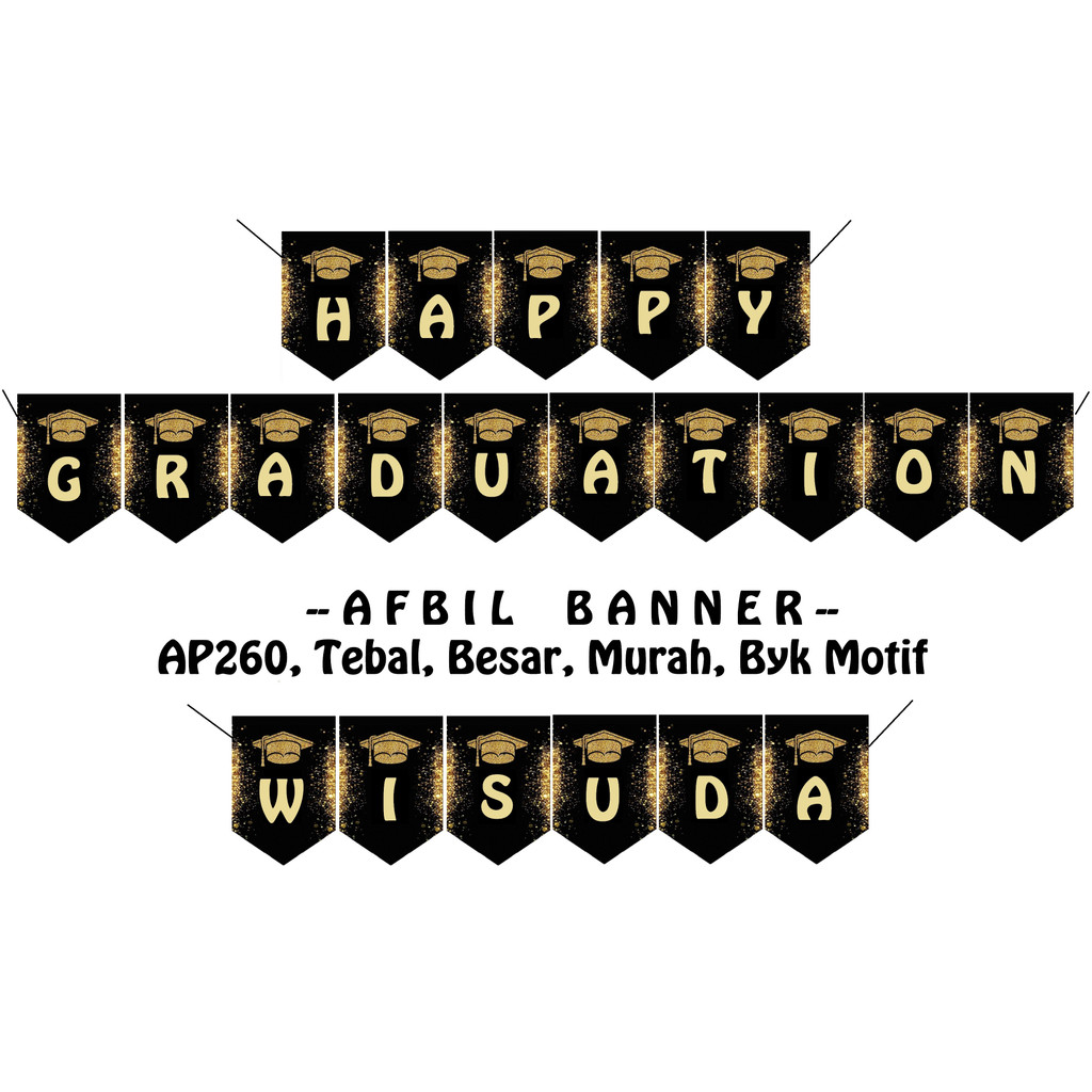 Happy Graduation Graduation Banner / Graduation Decoration Farewell ...