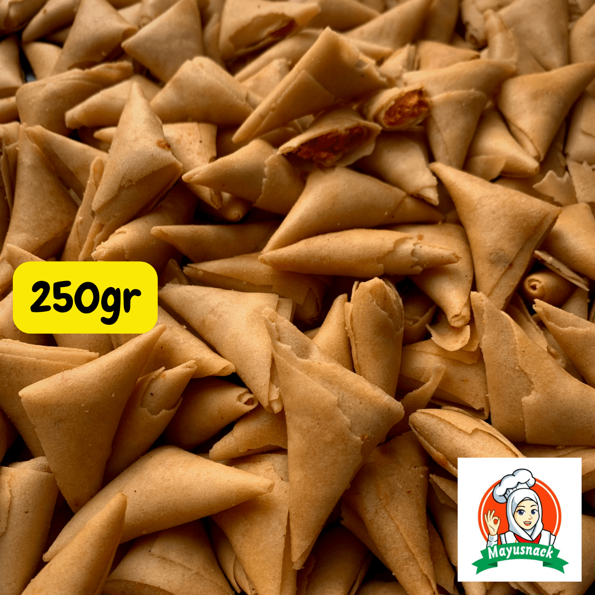 Dried Samosas Filled with Shredded Sweet Spicy Chicken Premium Sarikaya ...