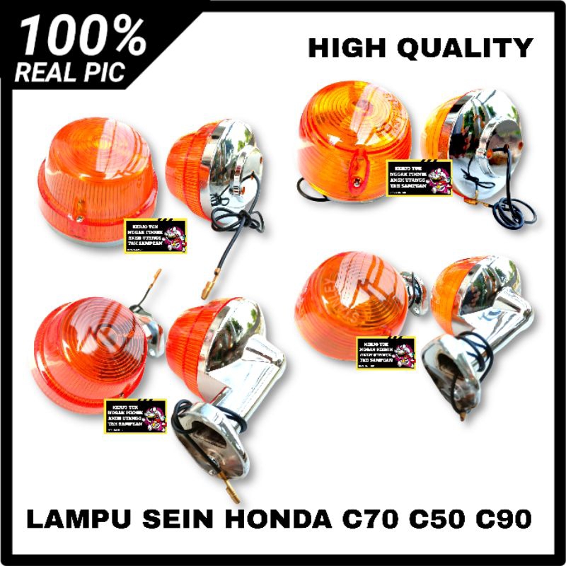 Honda C70 C50 C90 Front Rear Turn Signal Light ORIGINAL MODEL | Shopee ...