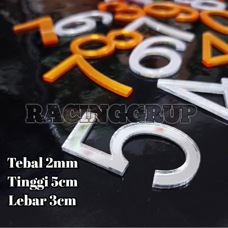 5cm acrylic embossed letters, 2mm thick, 3cm wide | Shopee Philippines