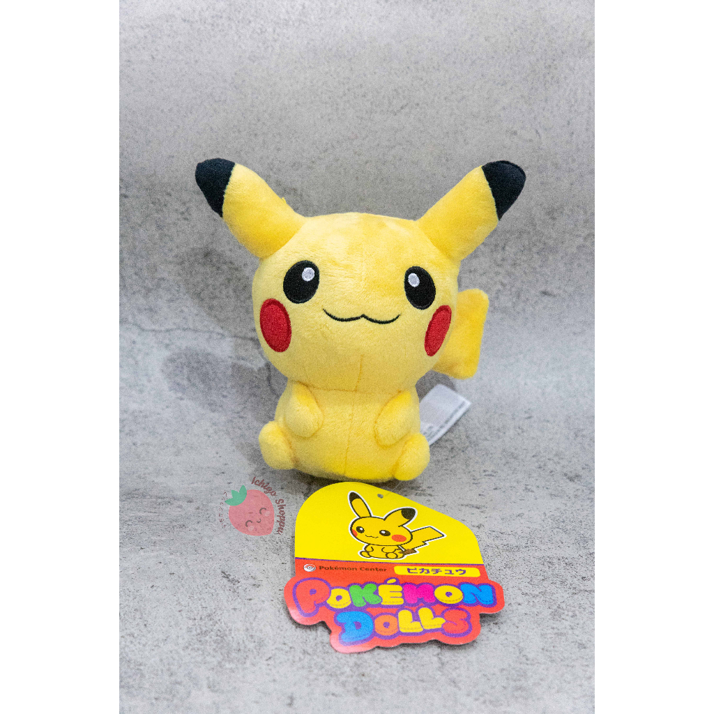 Pokemon Center Pokemon Dolls Pikachu Plush | Shopee Philippines