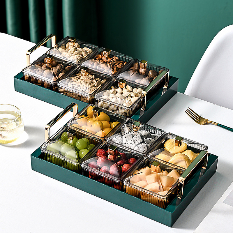 Jade Snack Tray 6 in 1/spice Holder/Snack Holder/Ceramic Snack Holder ...