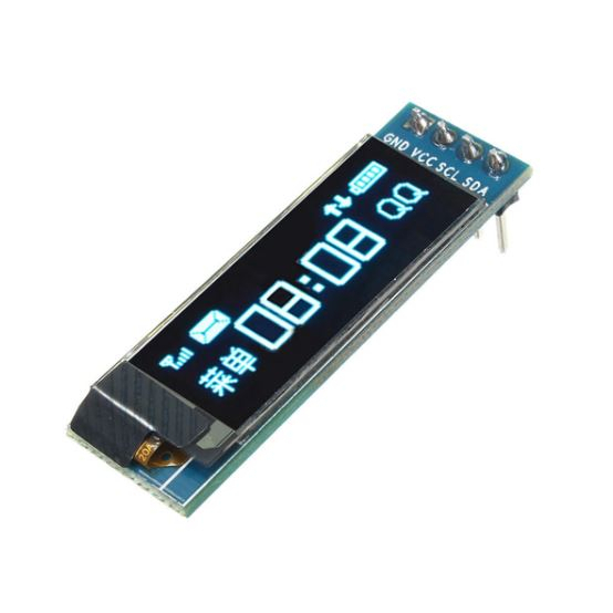 OLED DISPLAY 0.91'' 128X32 I2C LCD SCREEN 12832 BLUE for Arduino | Shopee Philippines
