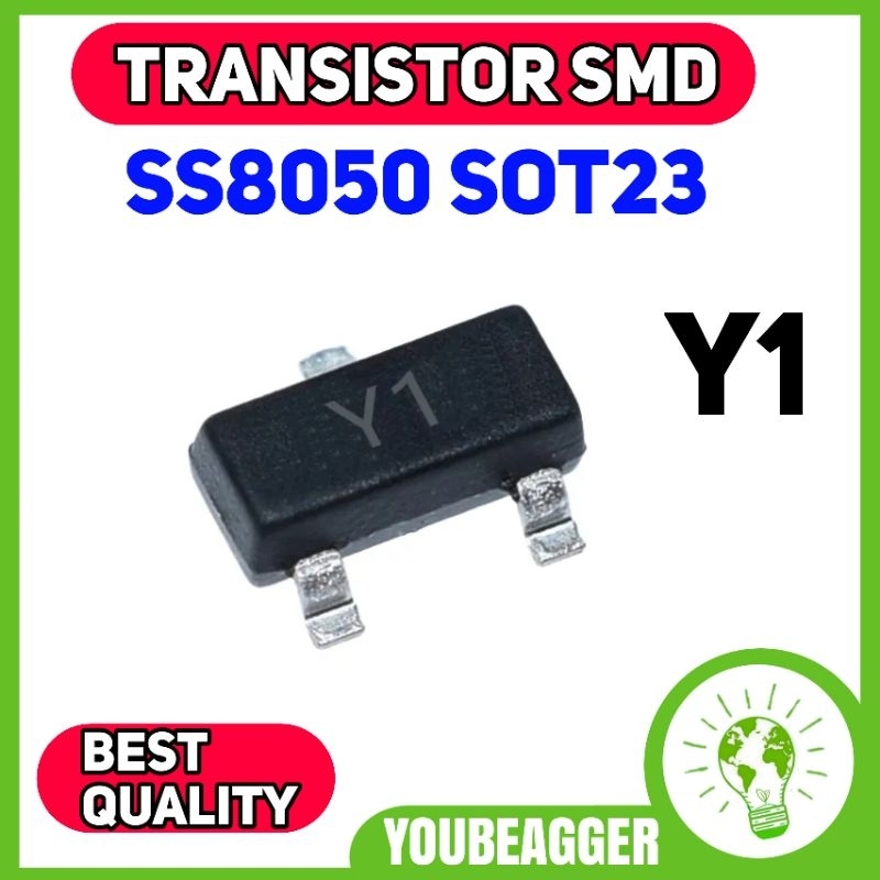 Transistor Y1 SS8050 SMD SOT23 | Shopee Philippines