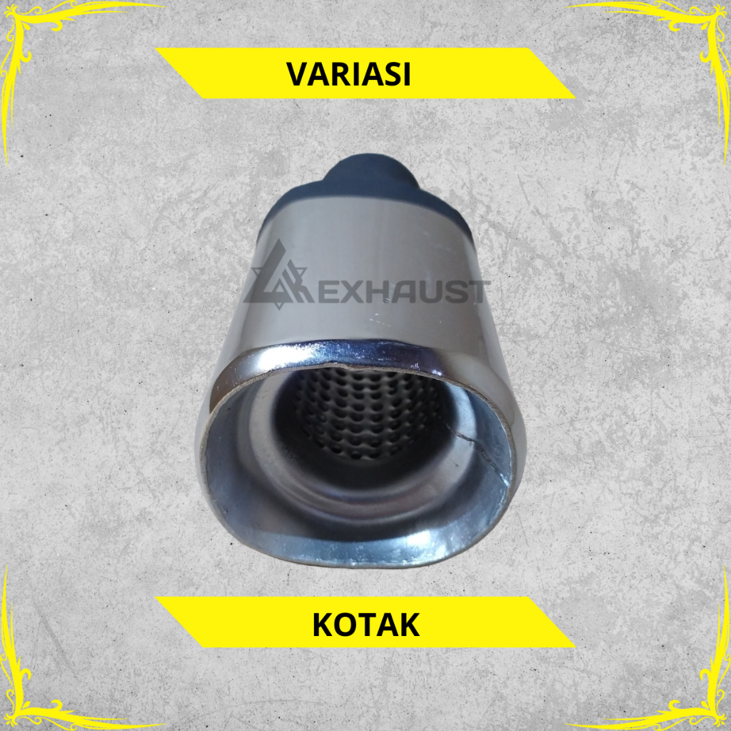MUFFLER variation of car exhaust box model, smooth sound, brio jazz ...