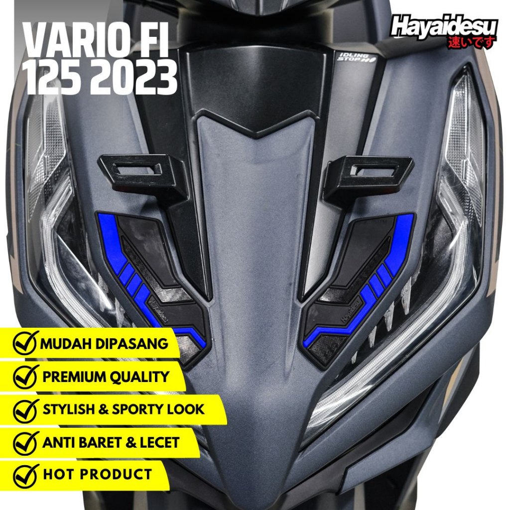 Hayaidesu Vario 125 FI 2023 Body Protector Front Shield Cover | Shopee ...