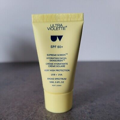 ULTRA VIOLETTE Supreme Screen Hydrating Facial Skinscreen SPF50+ 15ml ...