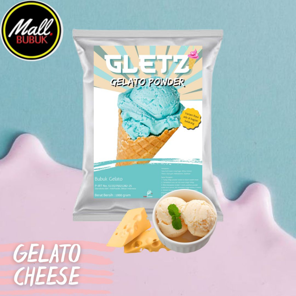 Gelato CHEESE 1Kg I GELATO CHEESE POWDER I GELATO POWDER 1Kg | Shopee ...