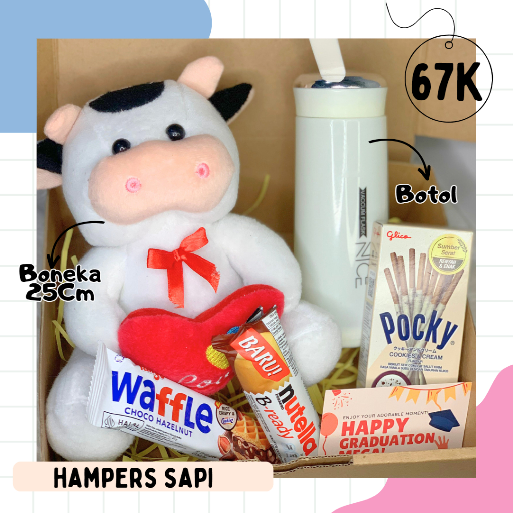 (SEND Today) hamper box snack box gift box graduation box birthday ...