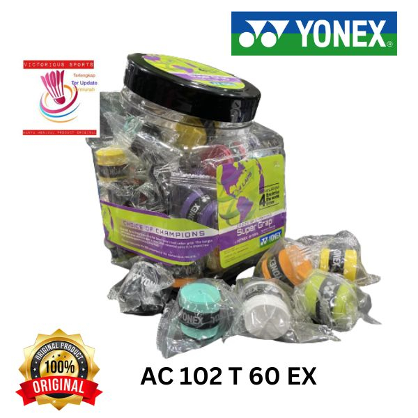 Yonex BADMINTON GRIP YONEX AC 102 T ORIGINAL | Shopee Philippines