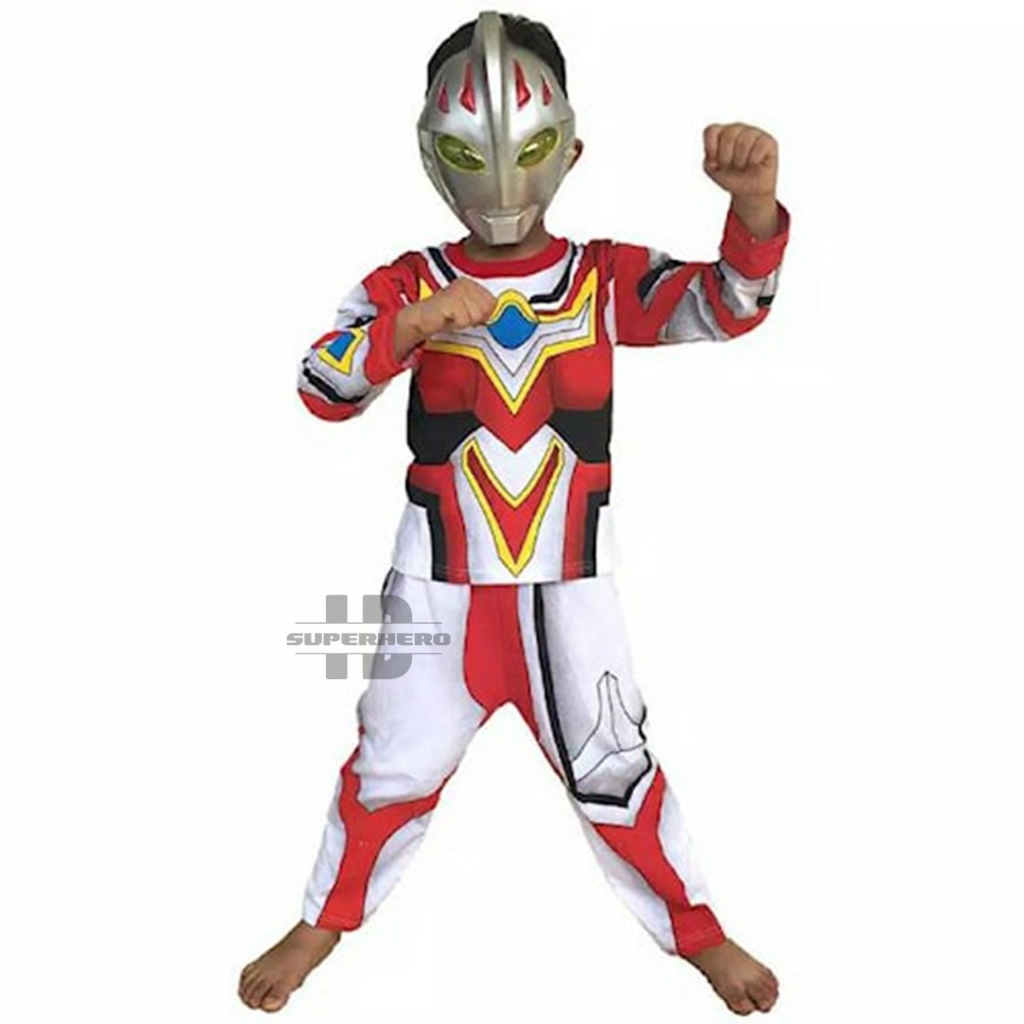 ULTRAMAN CHILDREN'S CLOTHES BOYS COSTUME SET IMPORTED SUPERHERO COSPLAY ...