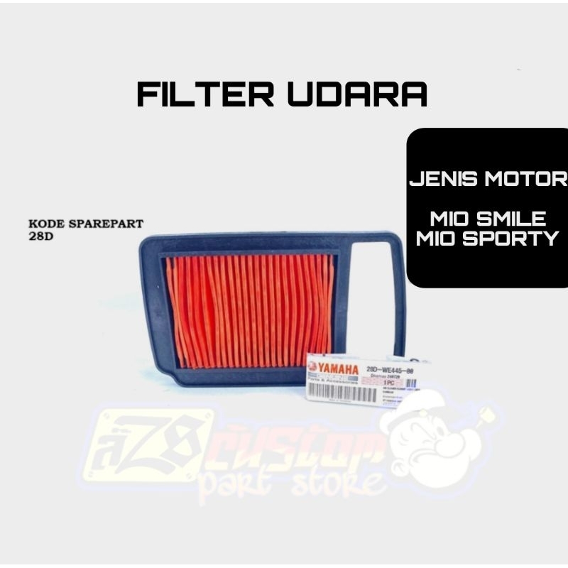 Mio SPORTY AIR FILTER, MIO SMILE | Shopee Philippines