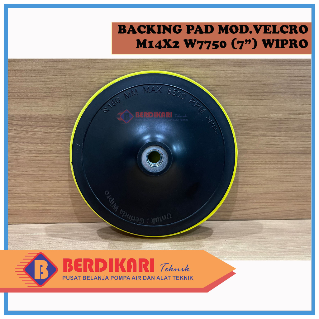7 Inch Velcro Backing Sanding Pad M14 WIPRO W7750 | Shopee Philippines