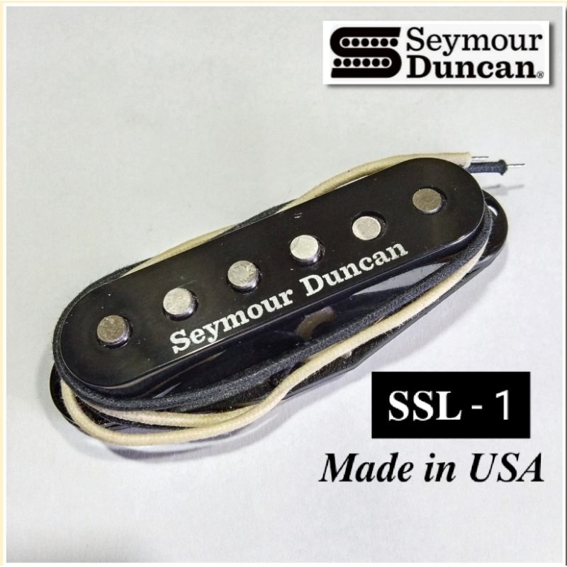 Seymour duncan ssl1 seymour duncan single coil pickup USA | Shopee ...