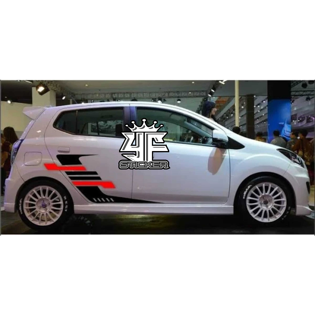Honda JAZZ Car Sticker BRIO SATYA AGYA AYLA MOBILIO Car Sticker CUZTOM ...
