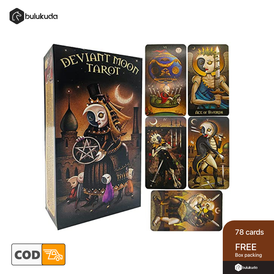 Deviant Moon Tarot by Patrick Valenza 78 Cards Deck with PDF Guide ...