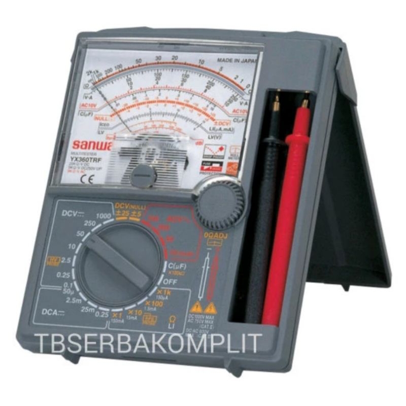 Sanwa YX360TRF Made in Japan Multimeter Multitester Analog YX-360TRF ...