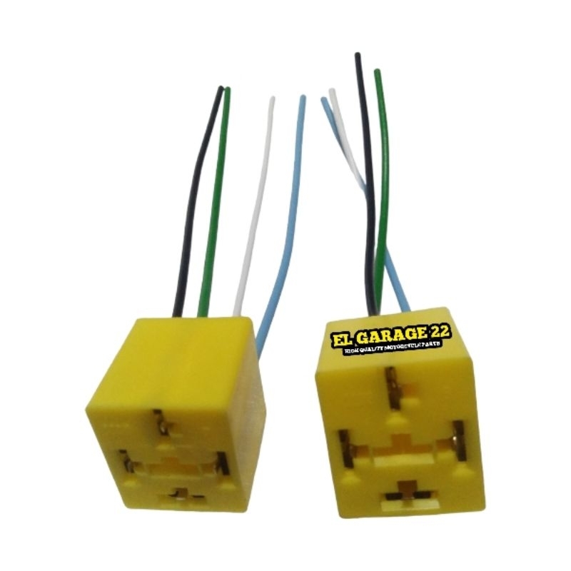 Riley relay Socket Cable 4 pin 4 universal Ceramic Cable | Shopee ...