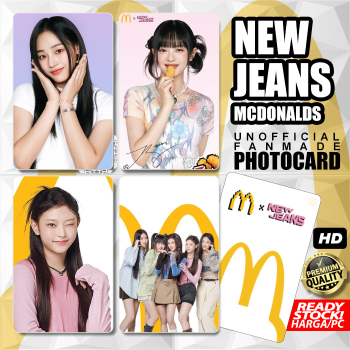 Photocard Mcd Zero Photo Card Card Mcdonalds KPOP Girl Group | Shopee ...