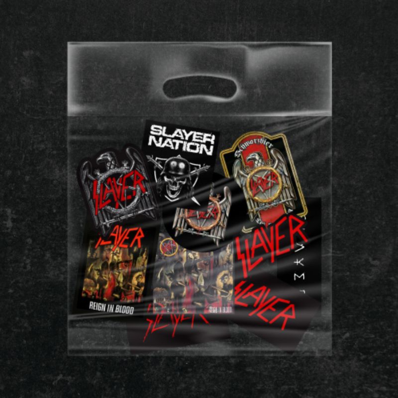 Waterproof Metal Band Slayer Stickers - 10pcs | Shopee Philippines