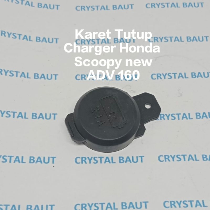 Rubber USB Charger Cover for Scoopy New, ADV 160, PCX 160 Vario 125 New ...