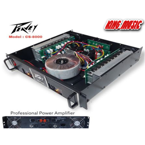 Power AMPLIFIER PEAVEY CS 8000/CS8000HZ/CS8000HZ GRADE A+ | Shopee ...