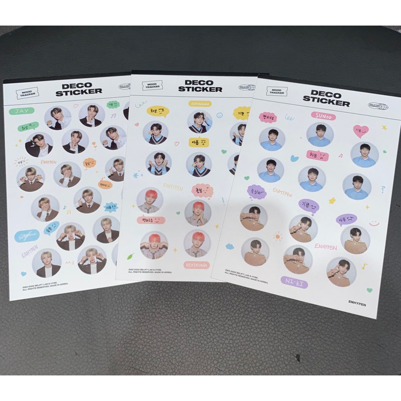 Deco STICKER MERCH GGU GGU ENHYPEN OFFICIAL | Shopee Philippines