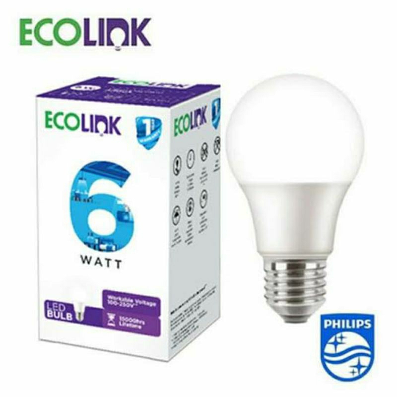 Ecolink LED Bulb Ecolink Bulb 6 Watt 6w Price Guaranteed Durable and ...