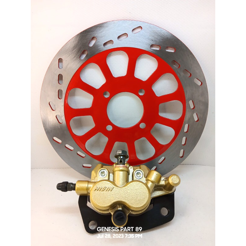 Nissin SATRIA 2-stroke Rear Caliper+SATRIA Rear Plate | Shopee Philippines