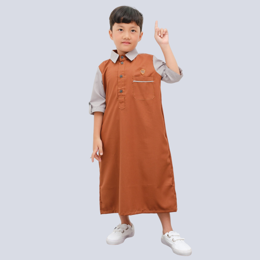 Kawan Muslim - Boys' Robes Short Sleeve Muslim Clothes For Boys Aged 1 ...