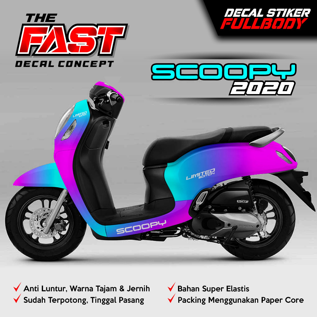 Decal STICKER 2020 2021 2022 2023 FULL BODY/Beautiful Color STICKER ...