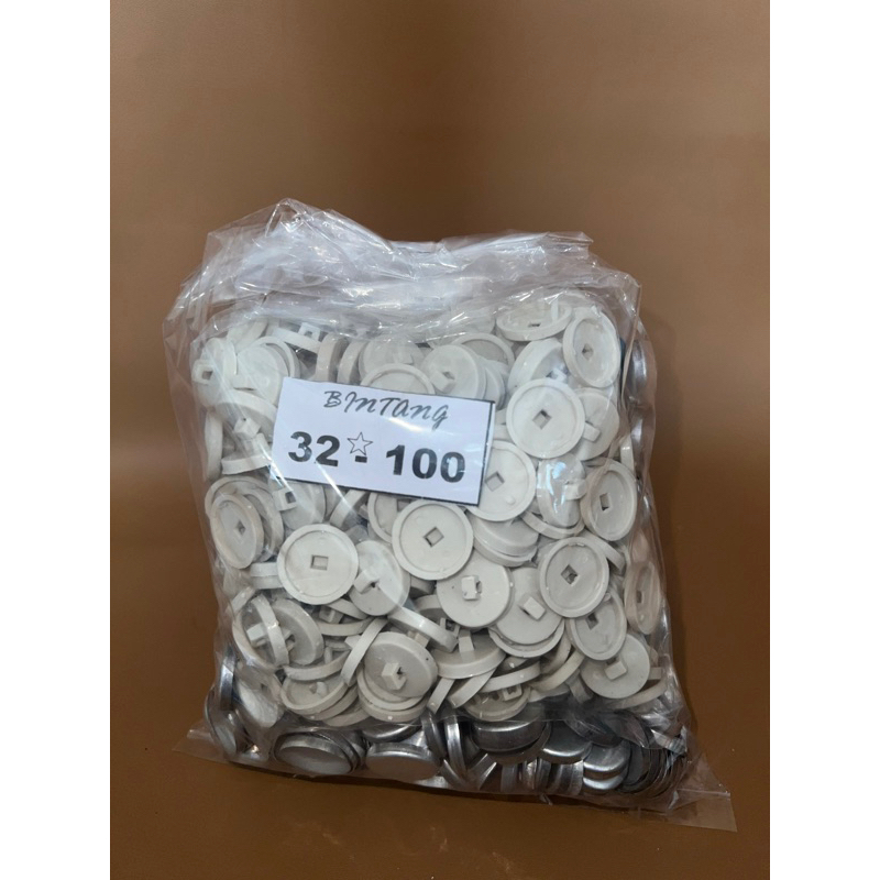 32-inch flat plastic wrap buttons / 32-100 | Shopee Philippines