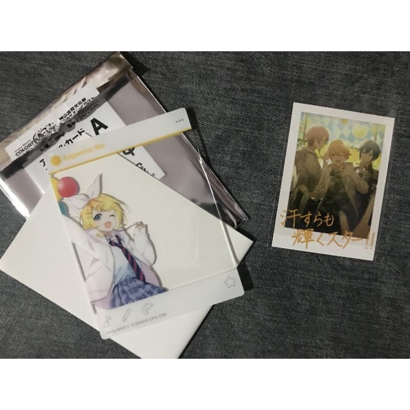 Project Sekai Proseka Official Acrylic Card Kamikou Kagamine Rin Summer ...