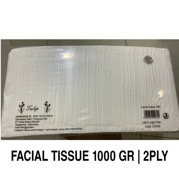 Tulip Facial Tissue 1 kg - Facial Tissue - Premium 1 kg Tulip Facial ...