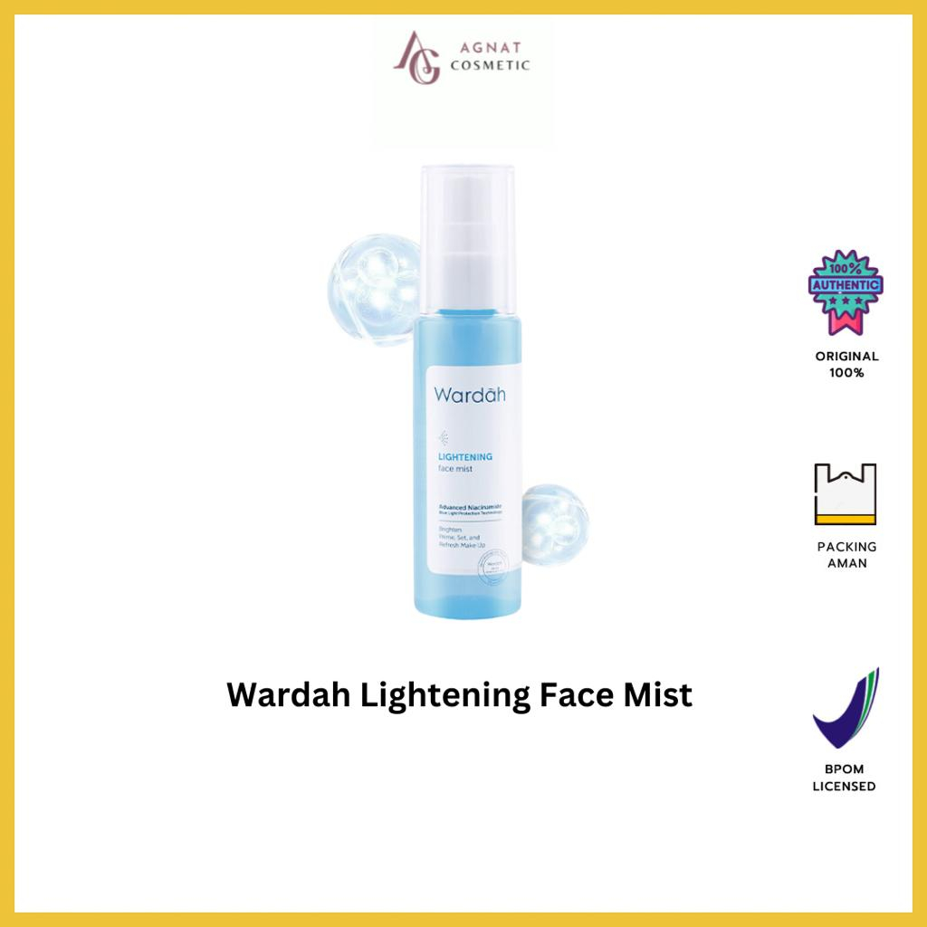 Wardah Lightening Face Mist 60ml - 3-in-1 Face Mist With Advanced ...