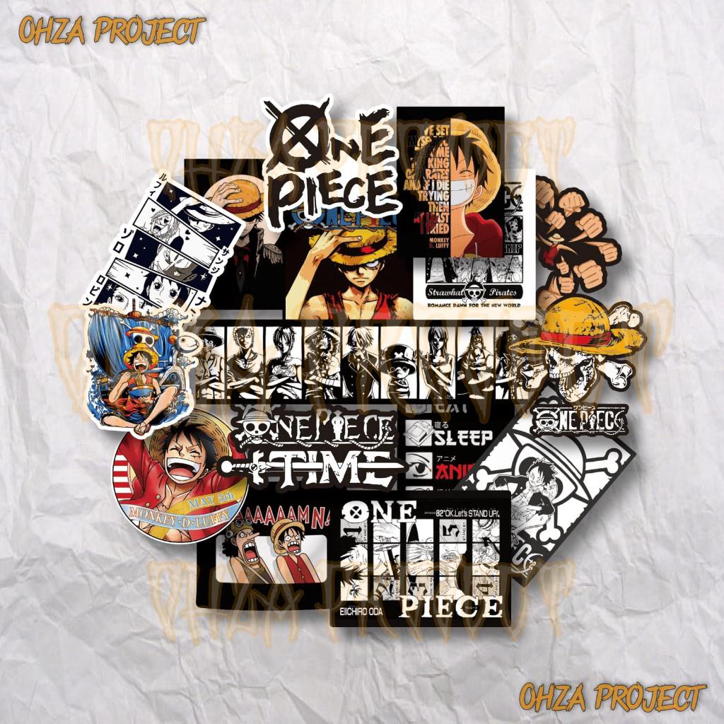 One PIECE STICKER AESTHETIC CARTOON ANIME STICKER HANDPHONE CASE ...