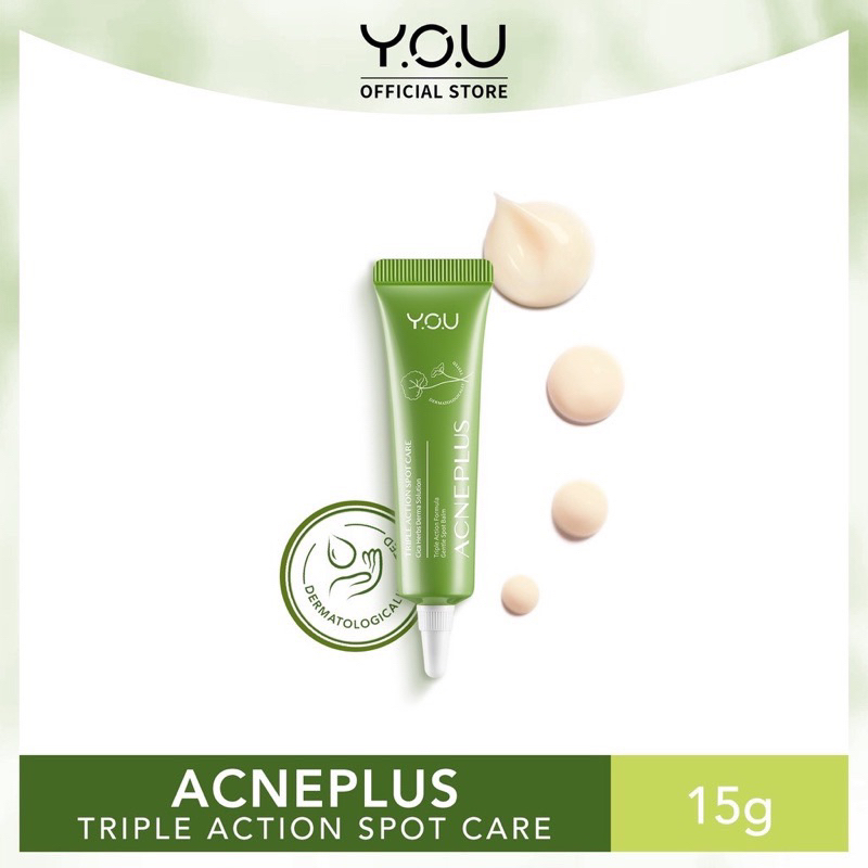 You Acne Plus Triple Action Spot Care 15g | Shopee Philippines