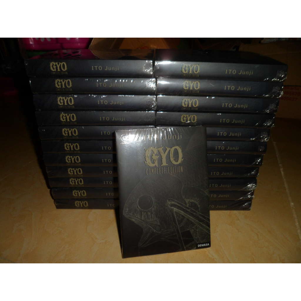 Junji Ito Horror Comic: Gyo Complete Edition - 2 In 1 New Seal | Shopee ...