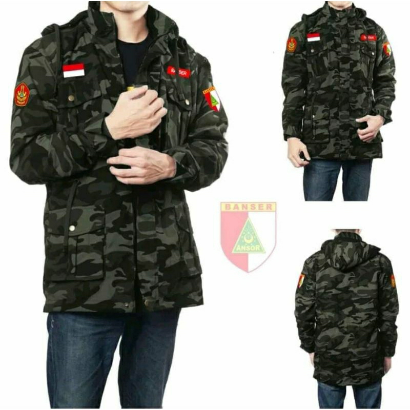 Parka BANSER / JAKET BANSER / BANSER / JACKET NU / JACKET NAHDLATUL ...