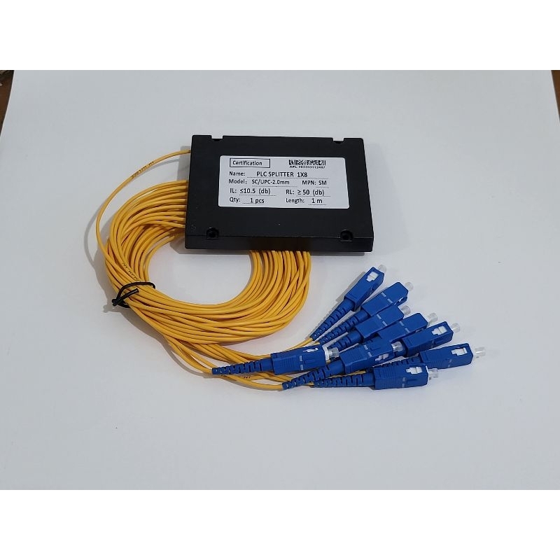 Passive splitter fiber optic/passive splitter splitter 1-8 module SC ...