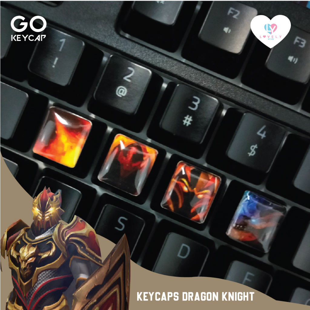 Keycaps PBT Dota 2 Dragon Knight Ability | Go KEYCAPS | Shopee Philippines
