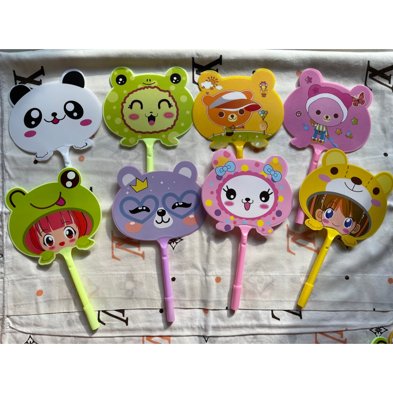 Sm- Fan GEL Pen/ANIMAL Fan Pen/Cute Character Pen/STATIONERY | Shopee ...