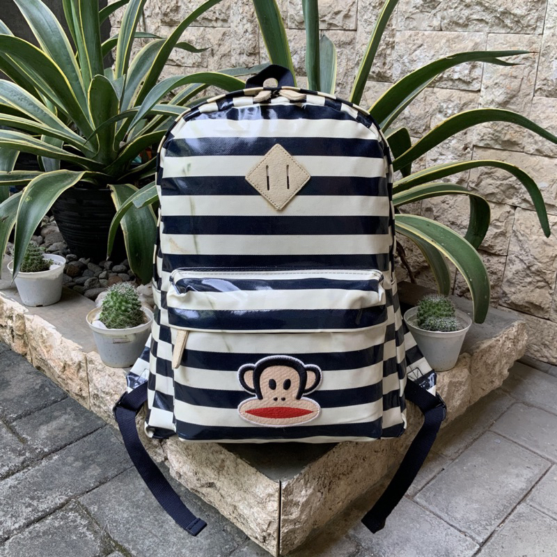 Paul FRANK STRIPE BACKPACK | Shopee Philippines